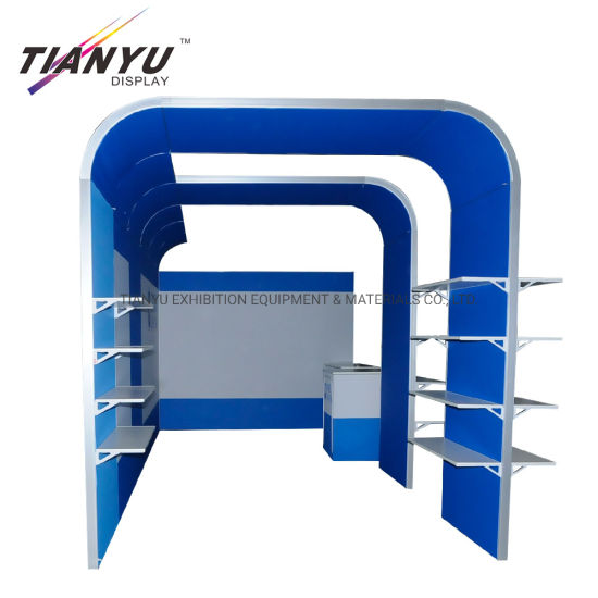 Pameran portabel Booth 3x3m Aluminium Modular Standard Trade Show ...